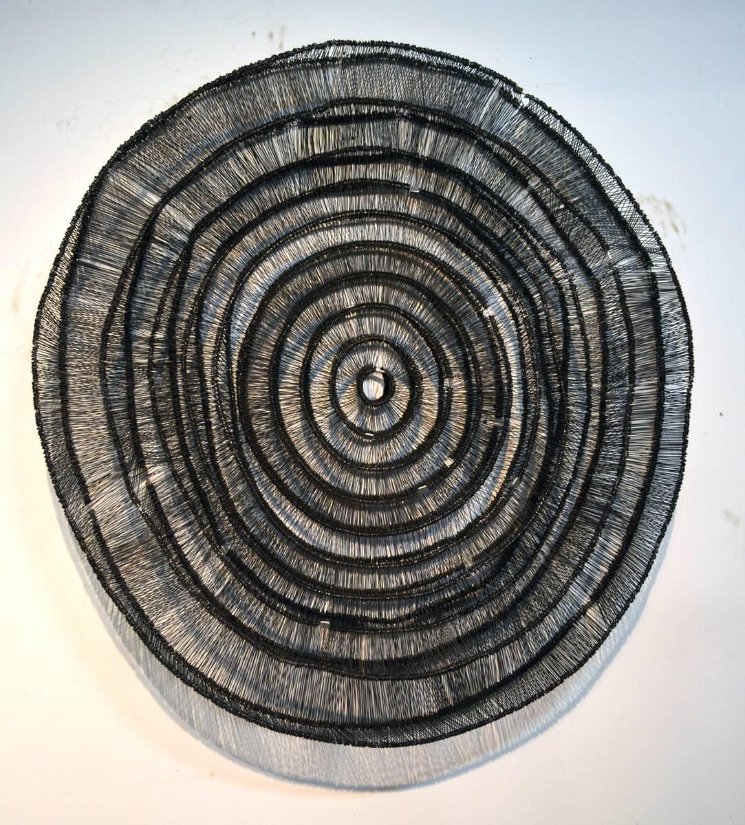 Eric Gushee, Large Woven Sculpture Disc #1 at 1stDibs