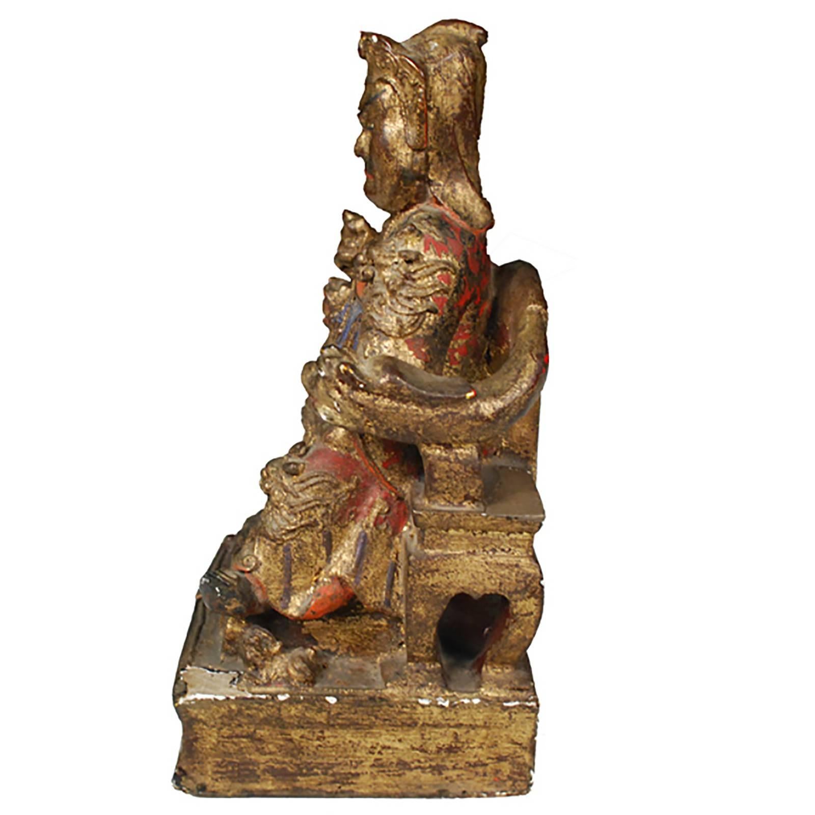 Chinese Buddhist Guardian Deity For Sale at 1stDibs | buddhist guardian ...