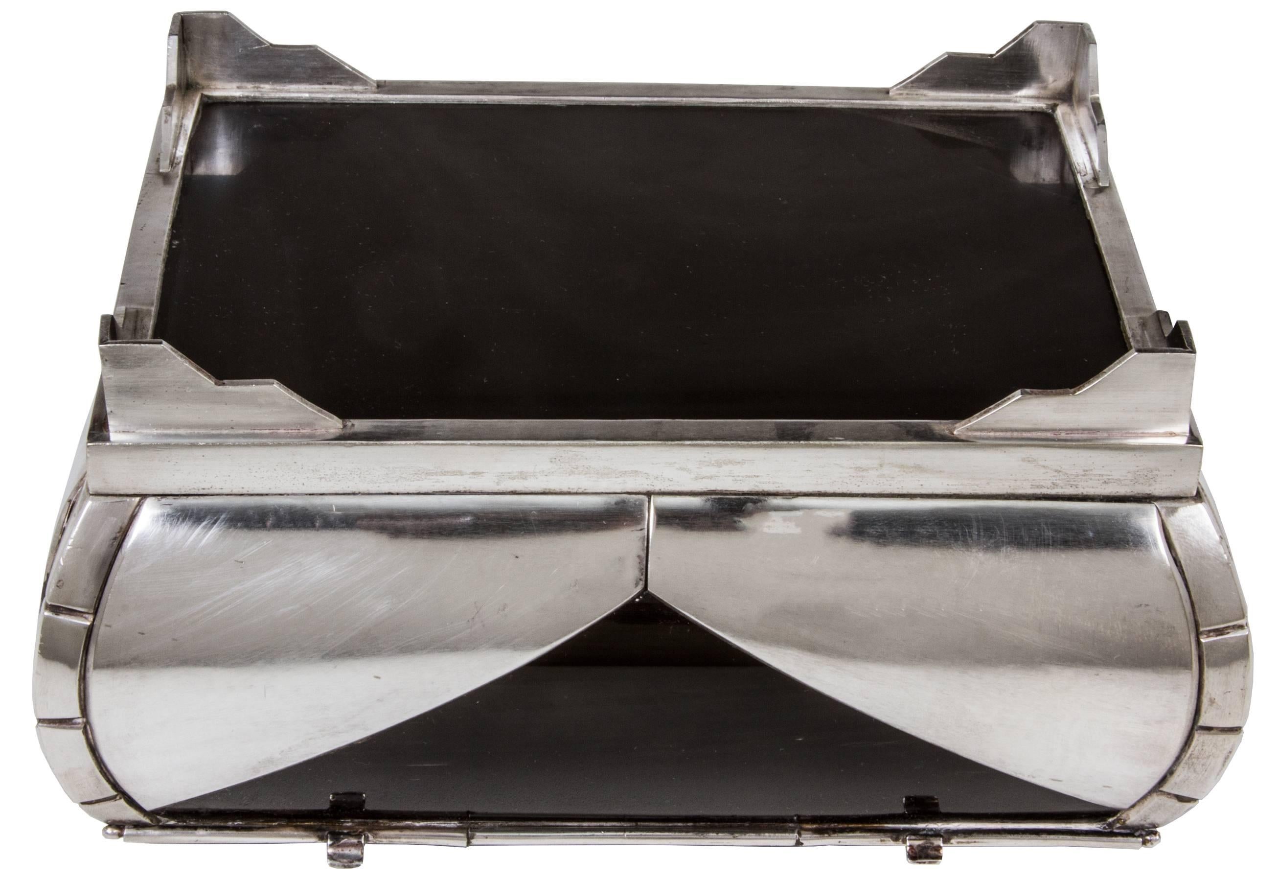 Art Deco Obsidian Box at 1stDibs