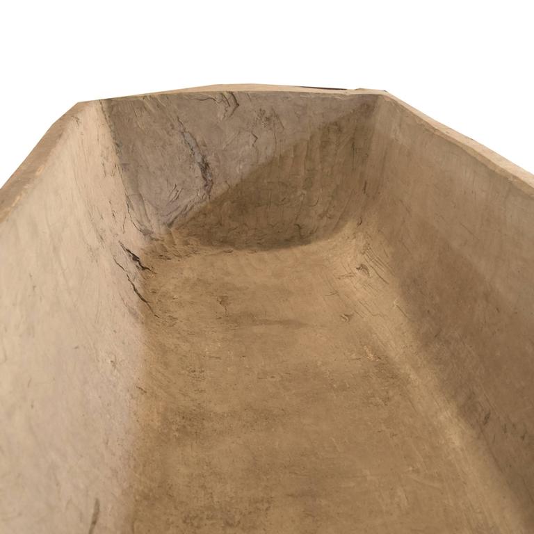 Extra Large Czech Carved Wood Dough Trough at 1stDibs