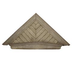 Monumental Carved Limestone Pediment For Sale at 1stdibs