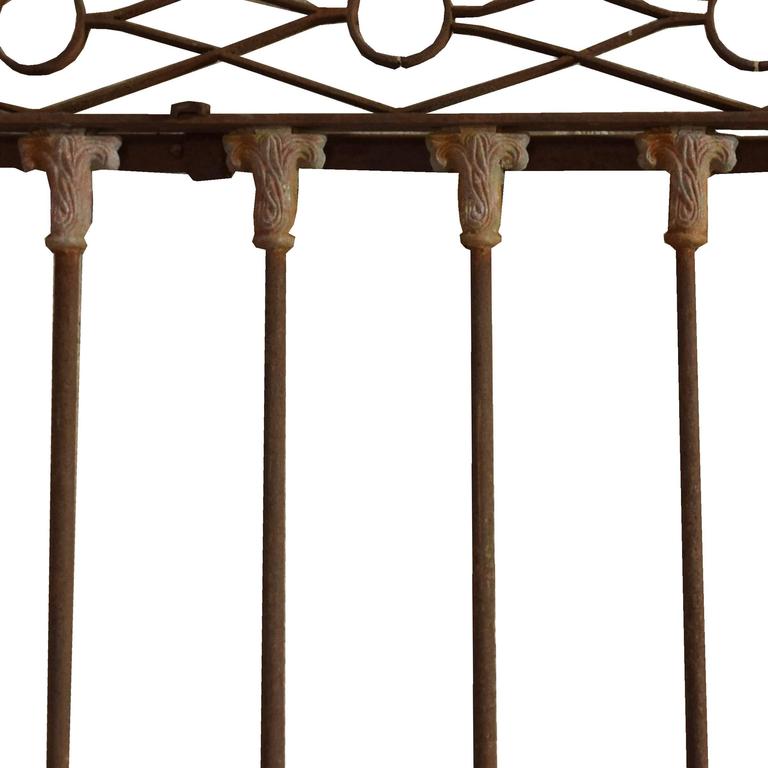 Argentine Wrought Iron Gate For Sale at 1stDibs | outdoor wrought iron ...
