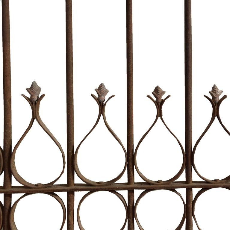 Argentine Wrought Iron Gate For Sale at 1stDibs | outdoor wrought iron ...