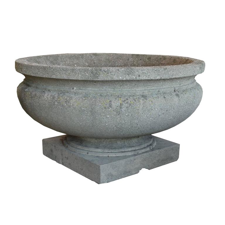 Cast Stone Garden Planter at 1stDibs
