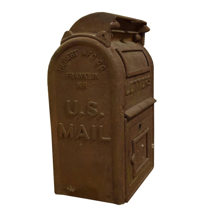 American Cast Iron Mailbox at 1stDibs