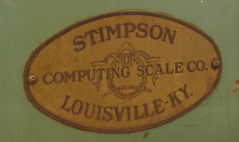 Stimpson Computing Scale at 1stDibs | stimpson scale, stimpson ...