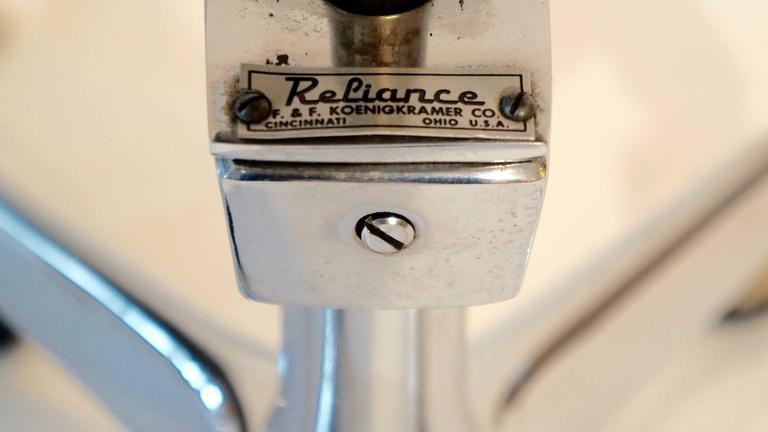 Two Reliance Industrial Stools For Sale at 1stDibs