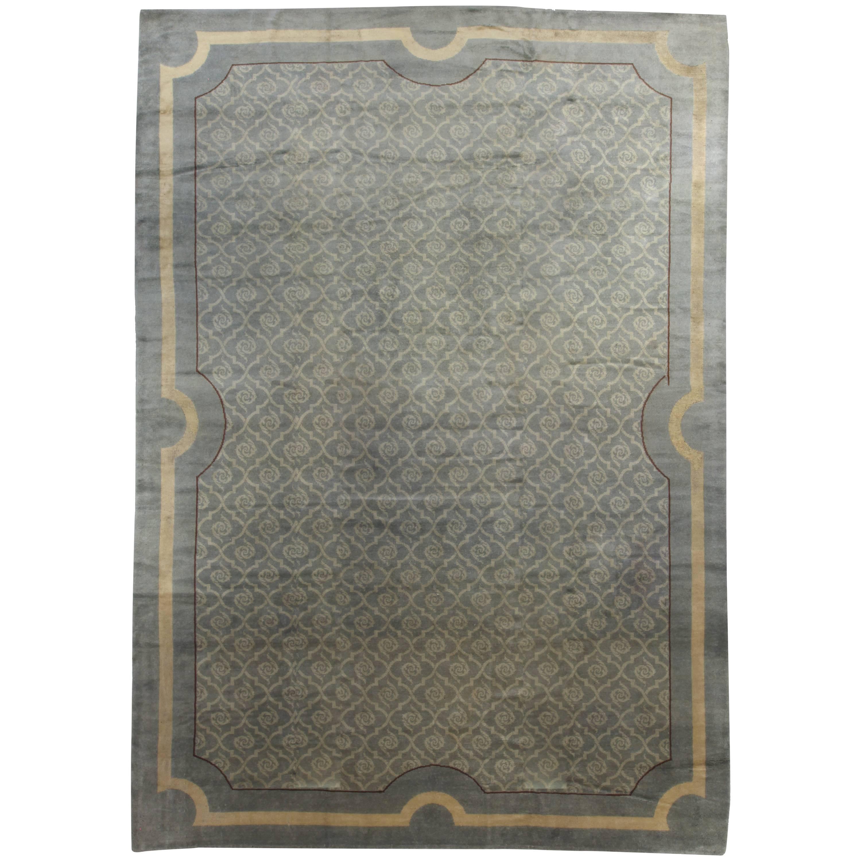 Doris Leslie Blau Collection Vintage French Art Deco Wool Rug by D.i.M ...