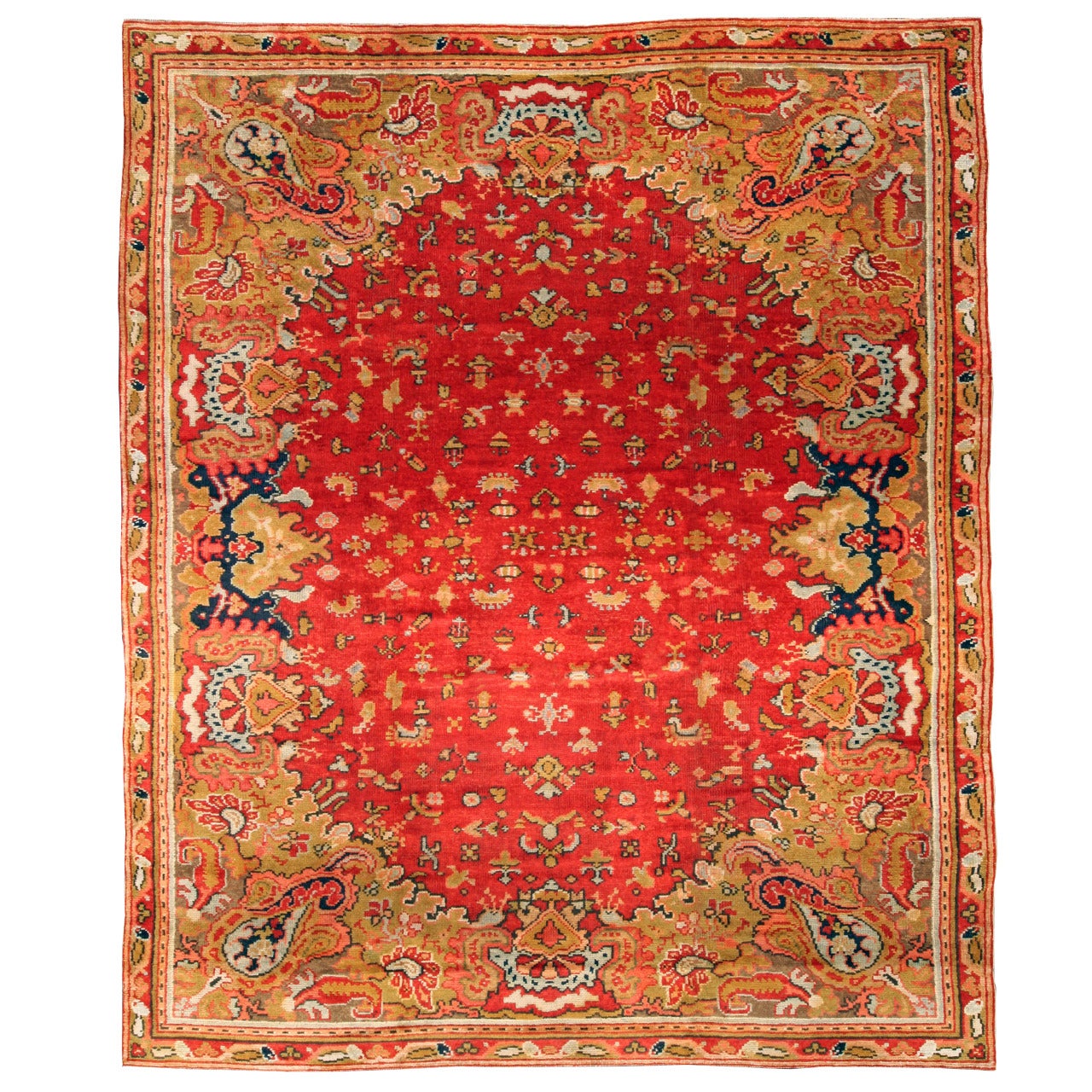 Antique Oversize Late 18th Century English Axminster Carpet For Sale at ...