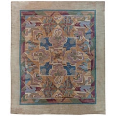 Vintage Celtic Rug by Artist George Bain at 1stdibs