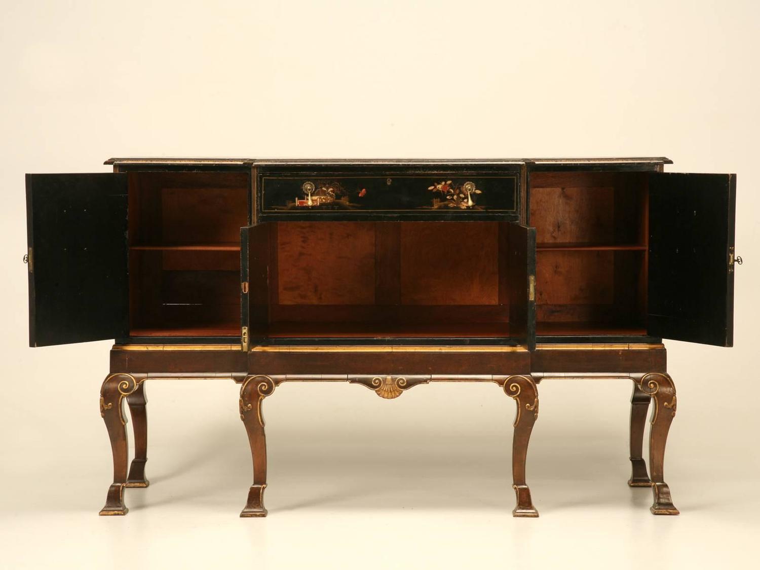 English Chinese Chippendale Buffet For Sale at 1stdibs