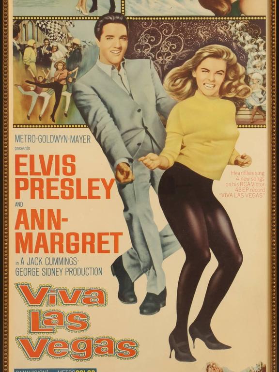 Elvis Presley Viva Las Vegas 1964 Original Poster At 1stdibs