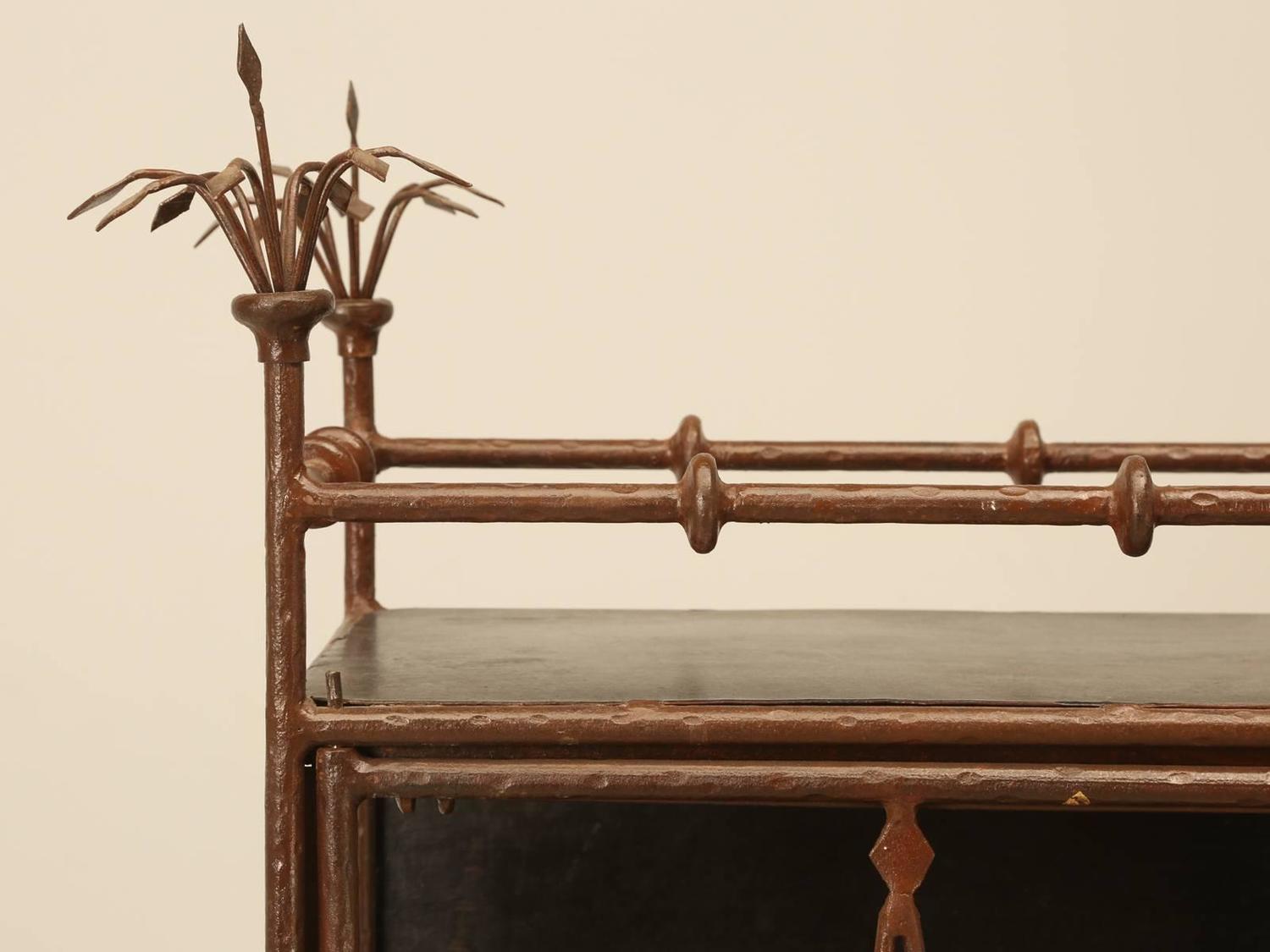 French Metal Bookcase For Sale at 1stdibs