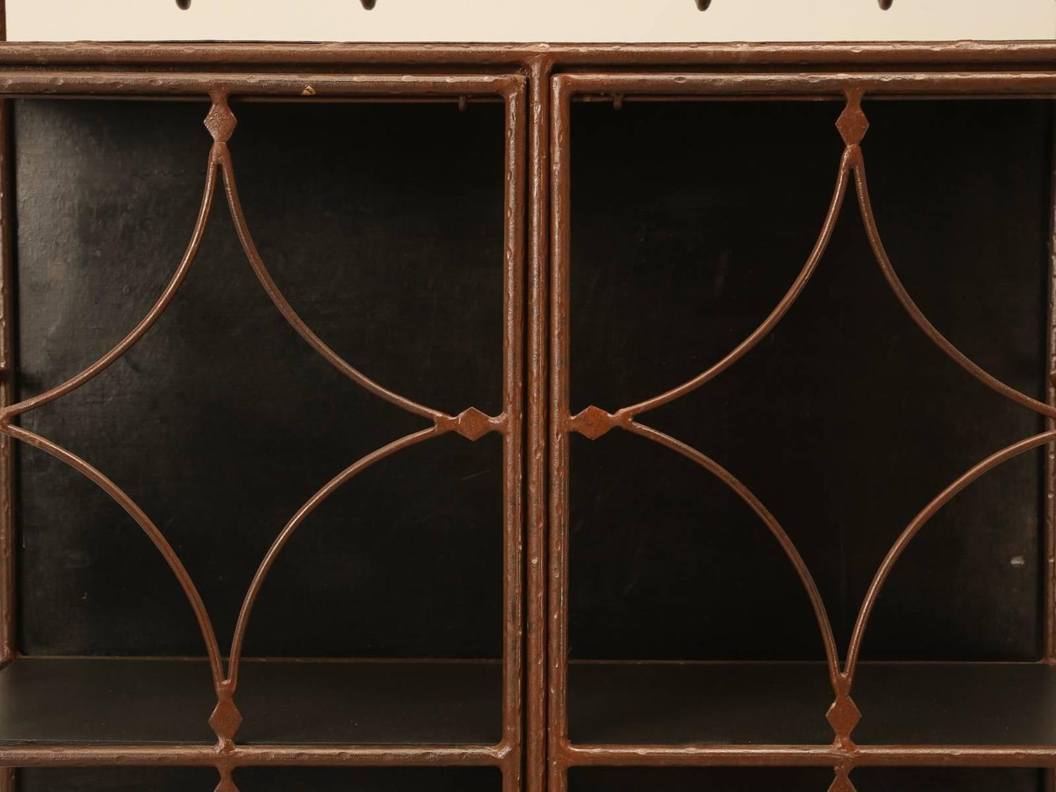 French Metal Bookcase For Sale at 1stdibs
