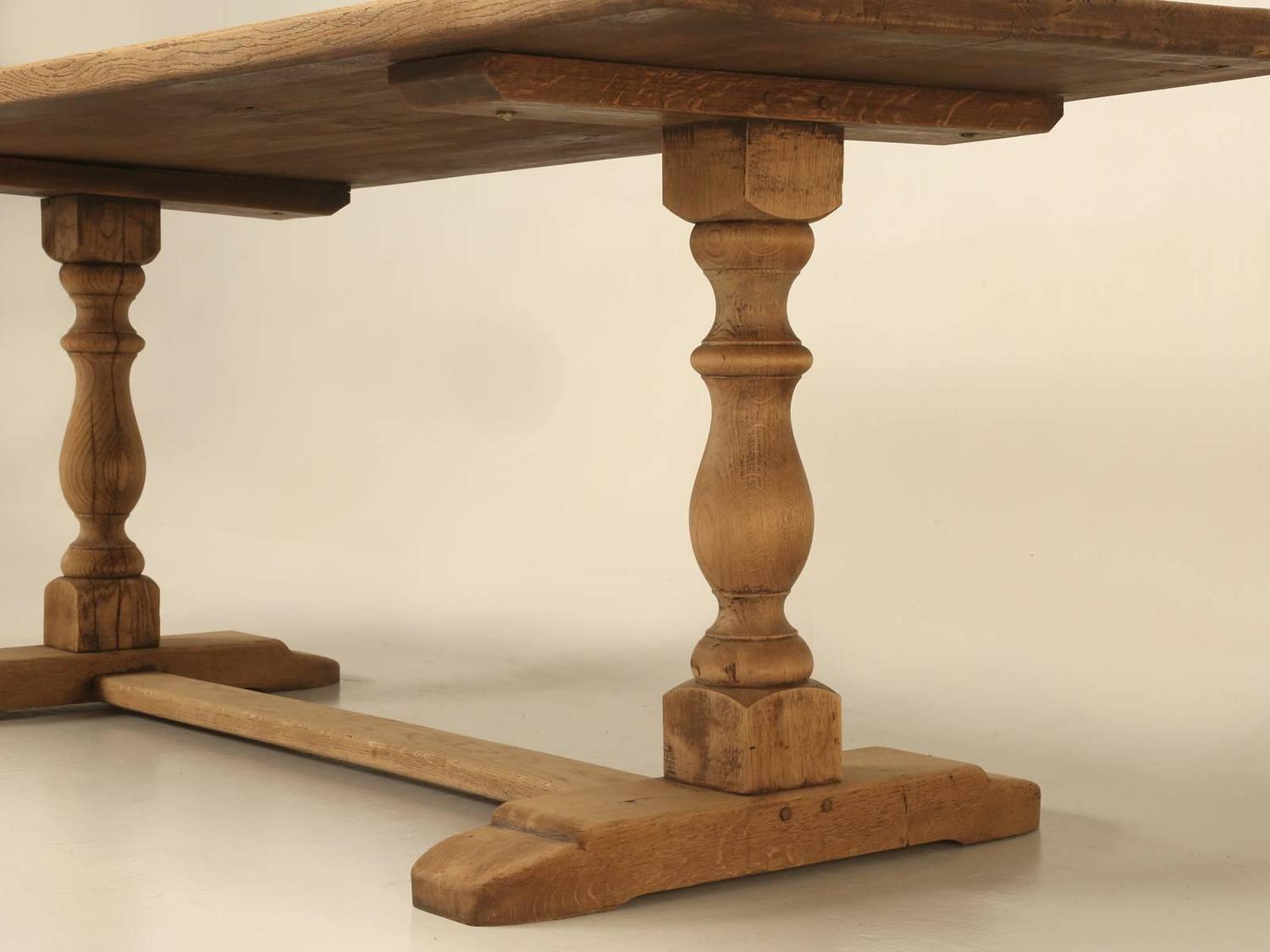 French Antique Trestle Dining Table For Sale at 1stdibs