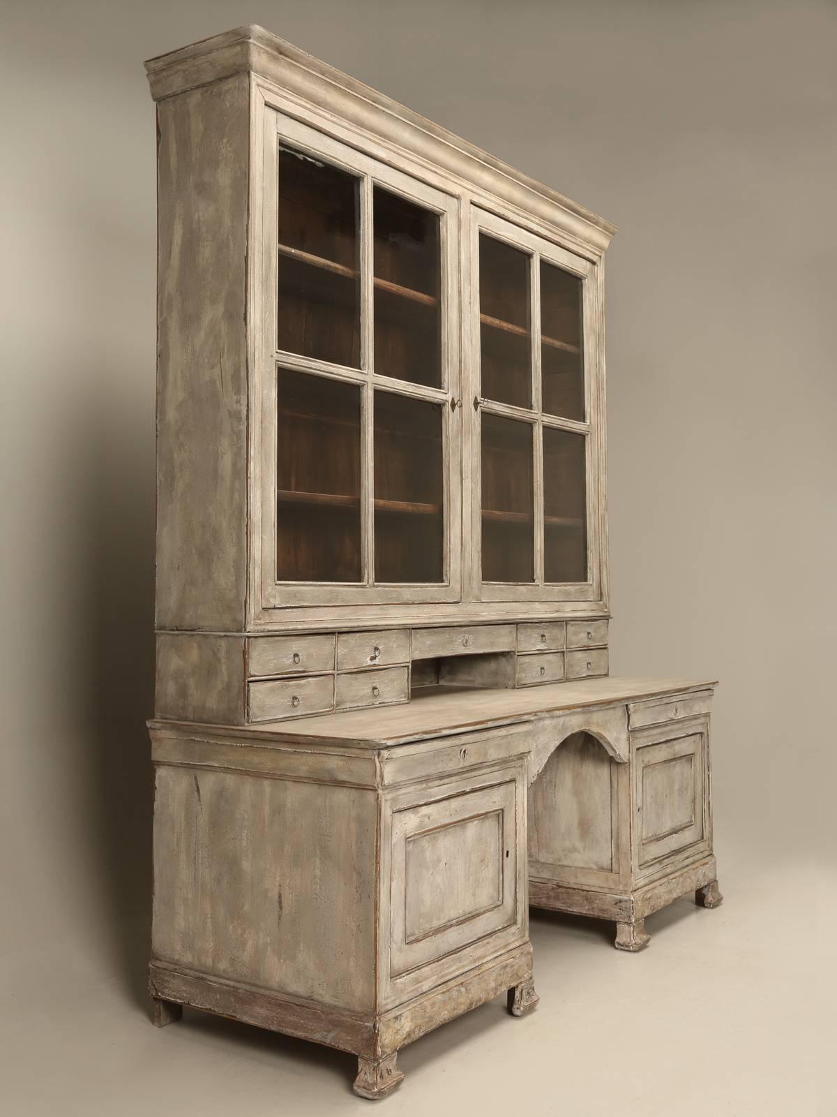 Antique French Bookcase and Desk at 1stDibs
