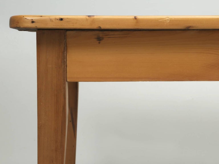 English Pine Farm Table from the Main Pine Company, England at 1stDibs