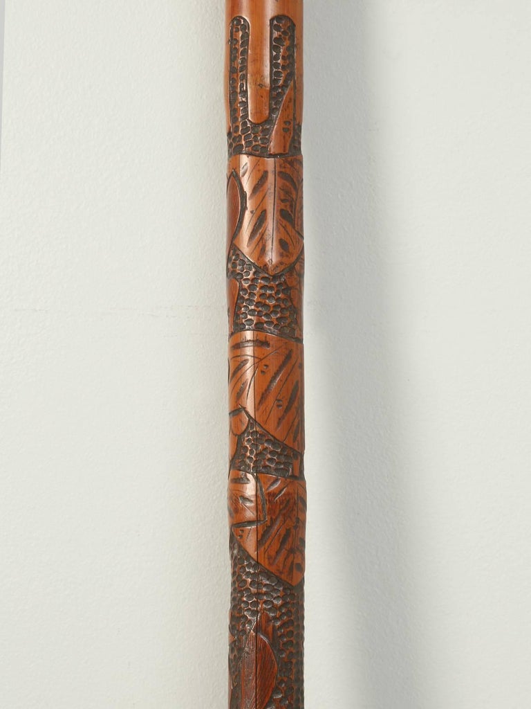 Antique Walking Stick or Cane That Has a Hidden Large Sword Inside at ...