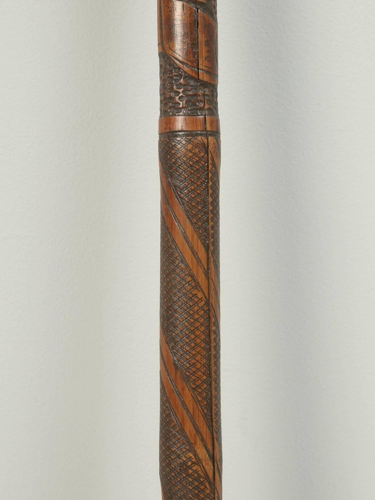 Antique Walking Stick or Cane That Has a Hidden Large Sword Inside at ...