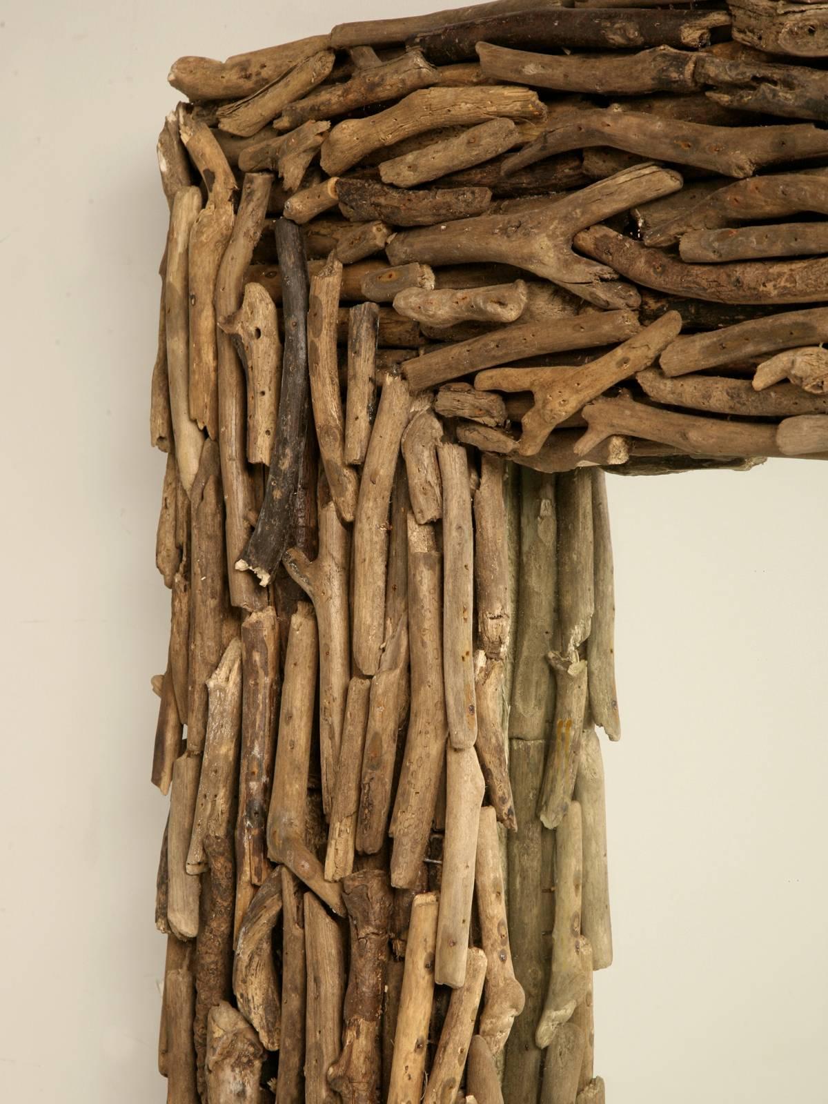 Large Driftwood Mirror Imported from England with a Beachy Feel at ...