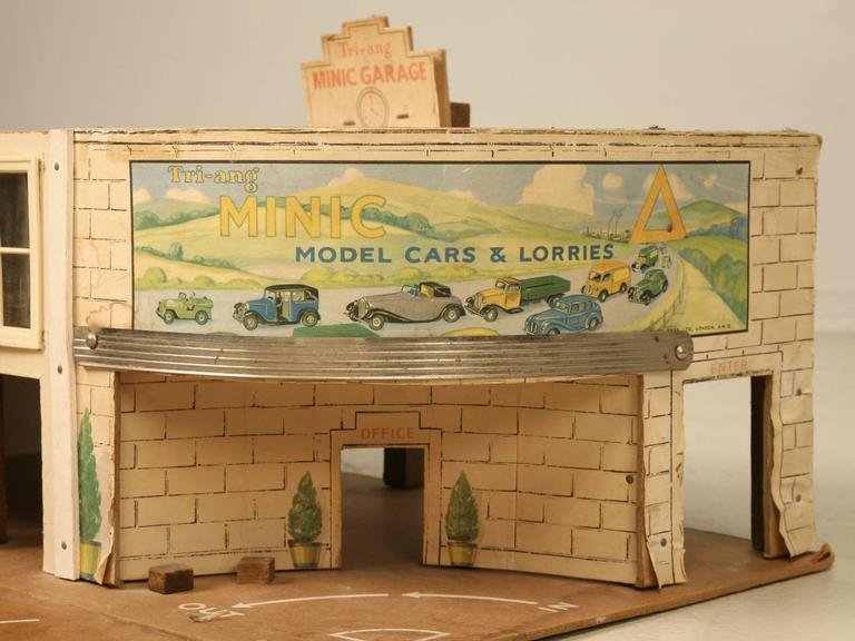 Triang Toy Car Garage at 1stDibs | matchbox car garage, triang toys for ...