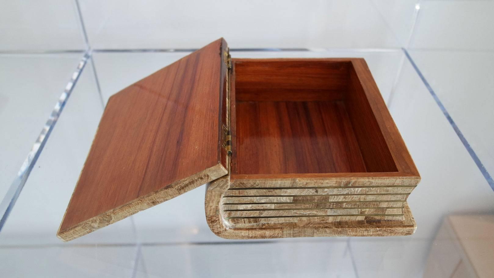 Maitland Smith Tesselated Stone Book Box at 1stDibs