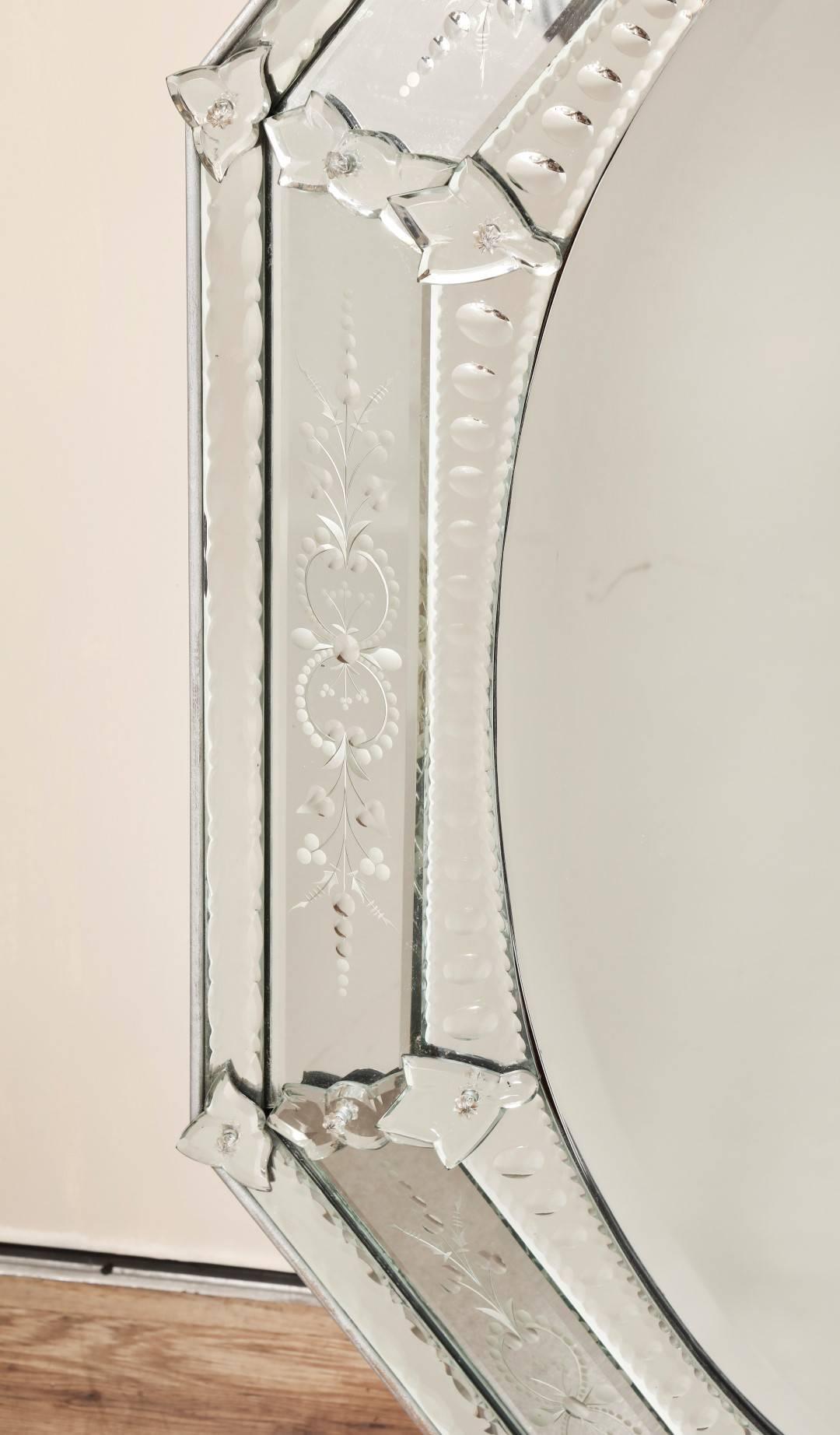 An Octagonal Venetian Mirror at 1stDibs