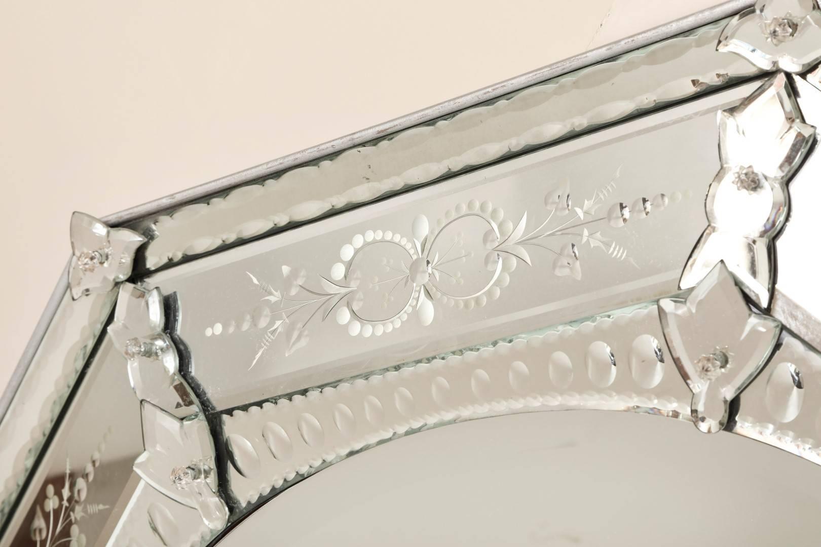 An Octagonal Venetian Mirror at 1stDibs