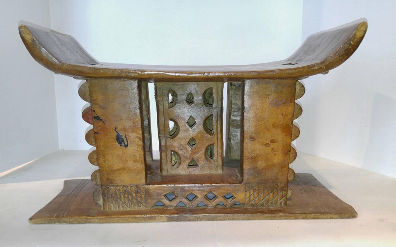 Ashanti Stool or End Table from Ghana For Sale at 1stdibs