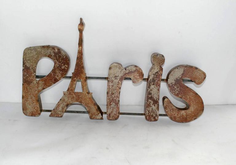 "Paris" Sign at 1stDibs