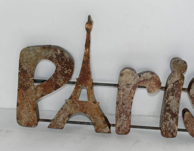 "Paris" Sign at 1stDibs