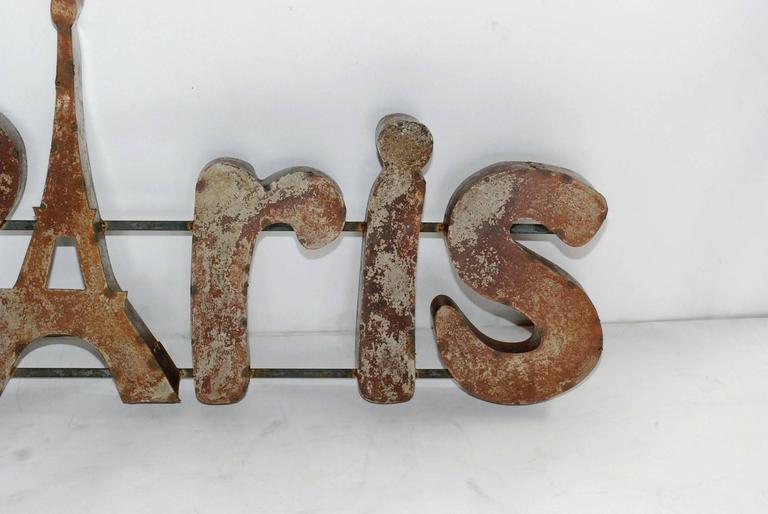 "Paris" Sign at 1stDibs