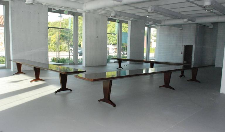Spectacular Italian Conference Table Attributed Guglielmo Ulrich at 1stDibs