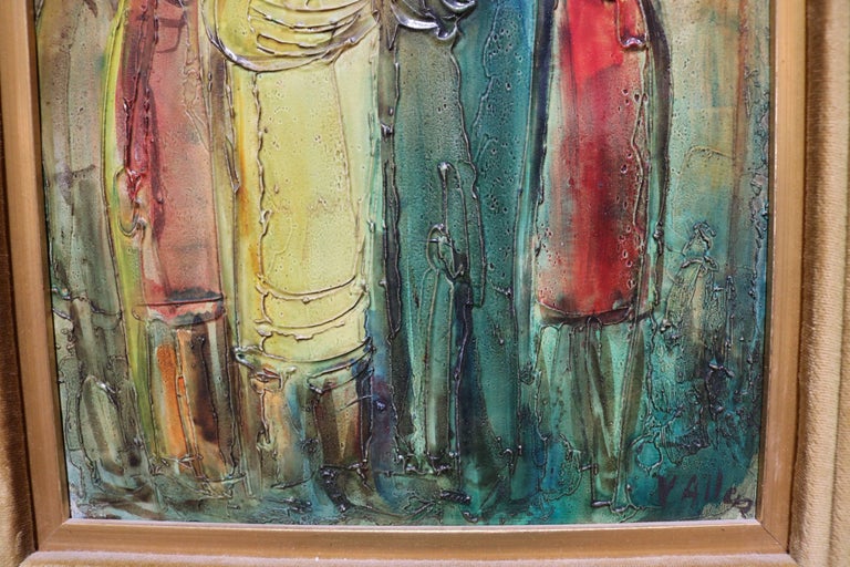 Colorful Oil Painting on Board by Viola M. Allen at 1stDibs | viola ...