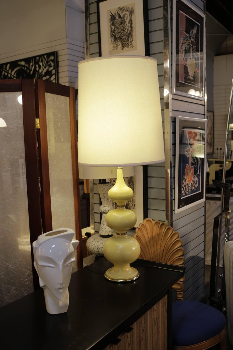 1950s Atomic Lamp by Gerald Thurston for Lightolier at 1stDibs