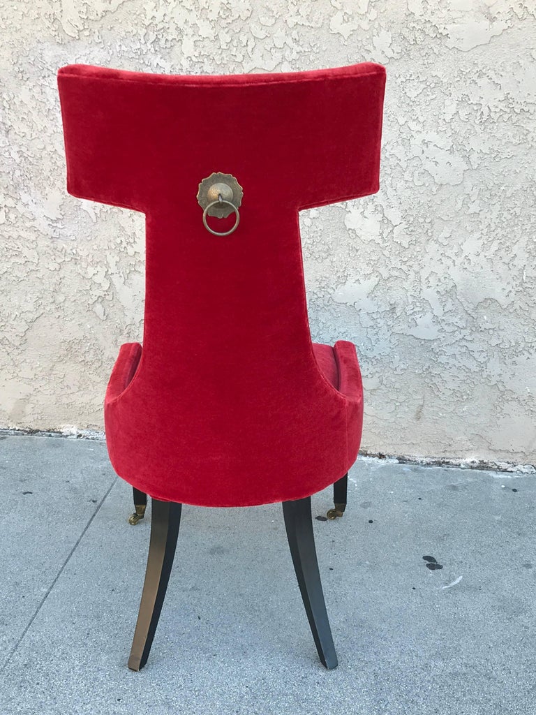 Outstanding Pair of Architectural 1980s Chairs at 1stDibs