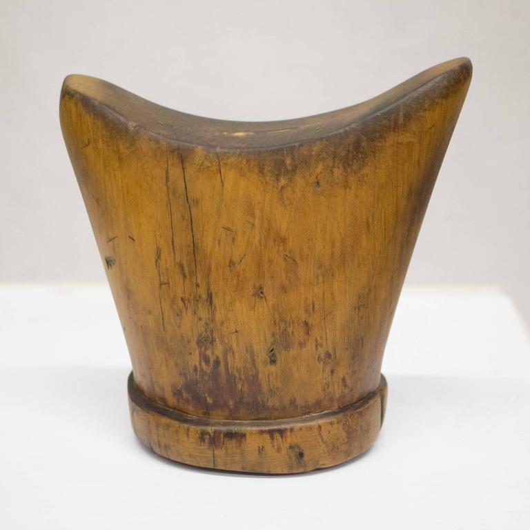 Set of Three Traditional African Headrests at 1stDibs