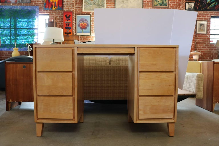 Russel Wright for Conant Ball Desk and Bookshelf Set at 1stDibs