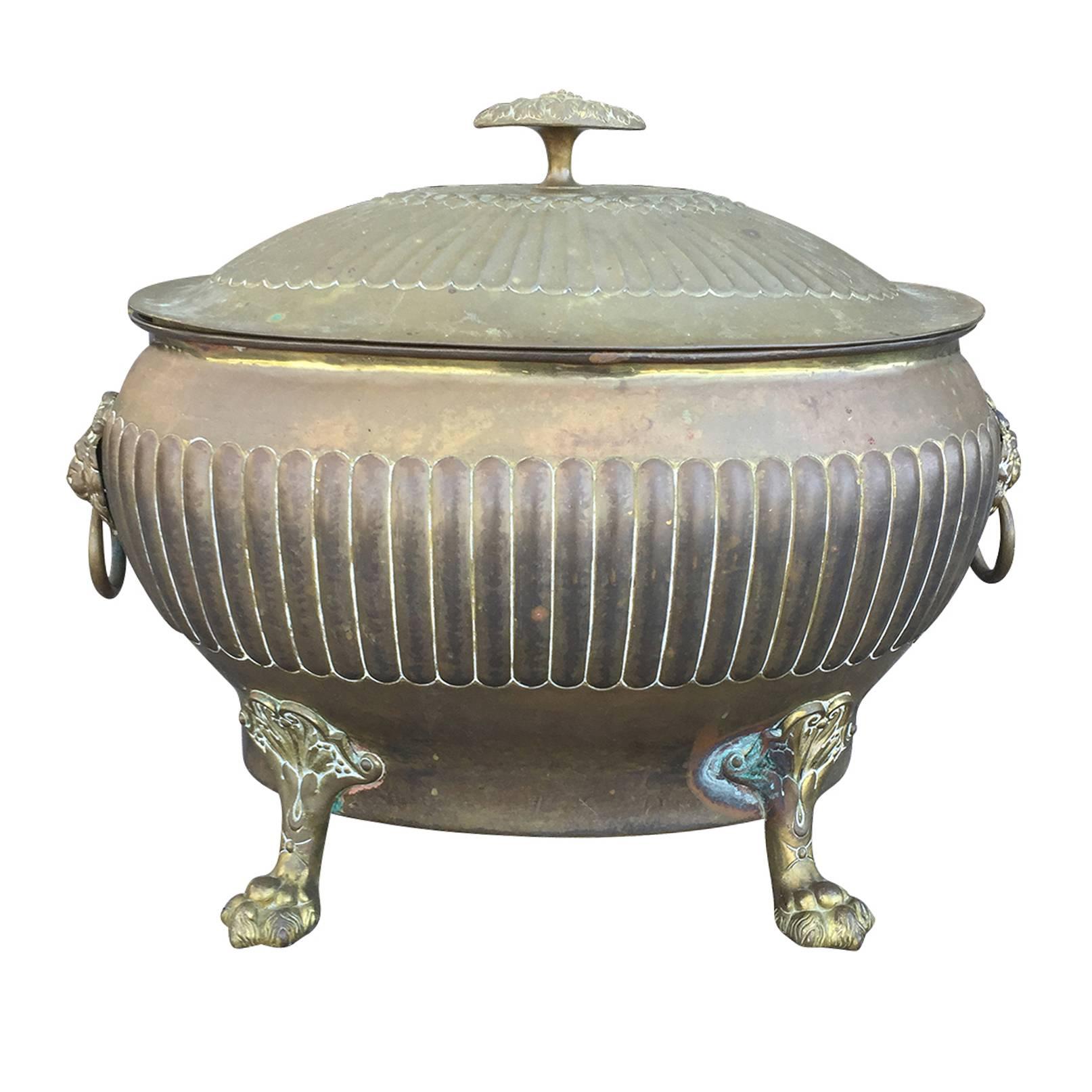 English Tole Coal Hod For Sale at 1stDibs