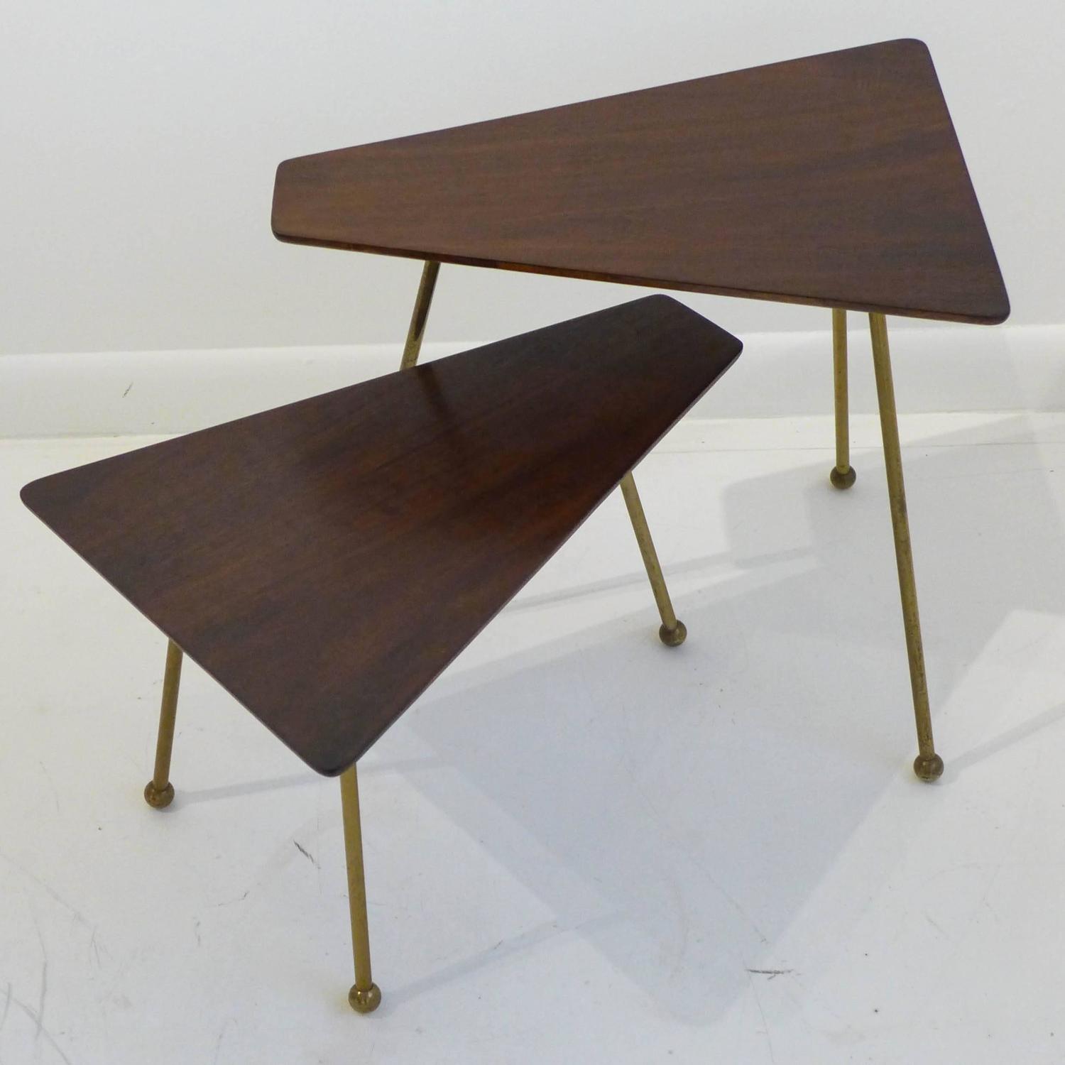 Trapezoidal Side Table by Martin Freedgood at 1stdibs