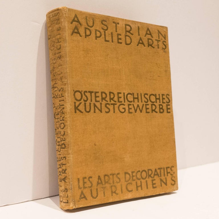 "Austrian Applied Arts" Book For Sale at 1stDibs