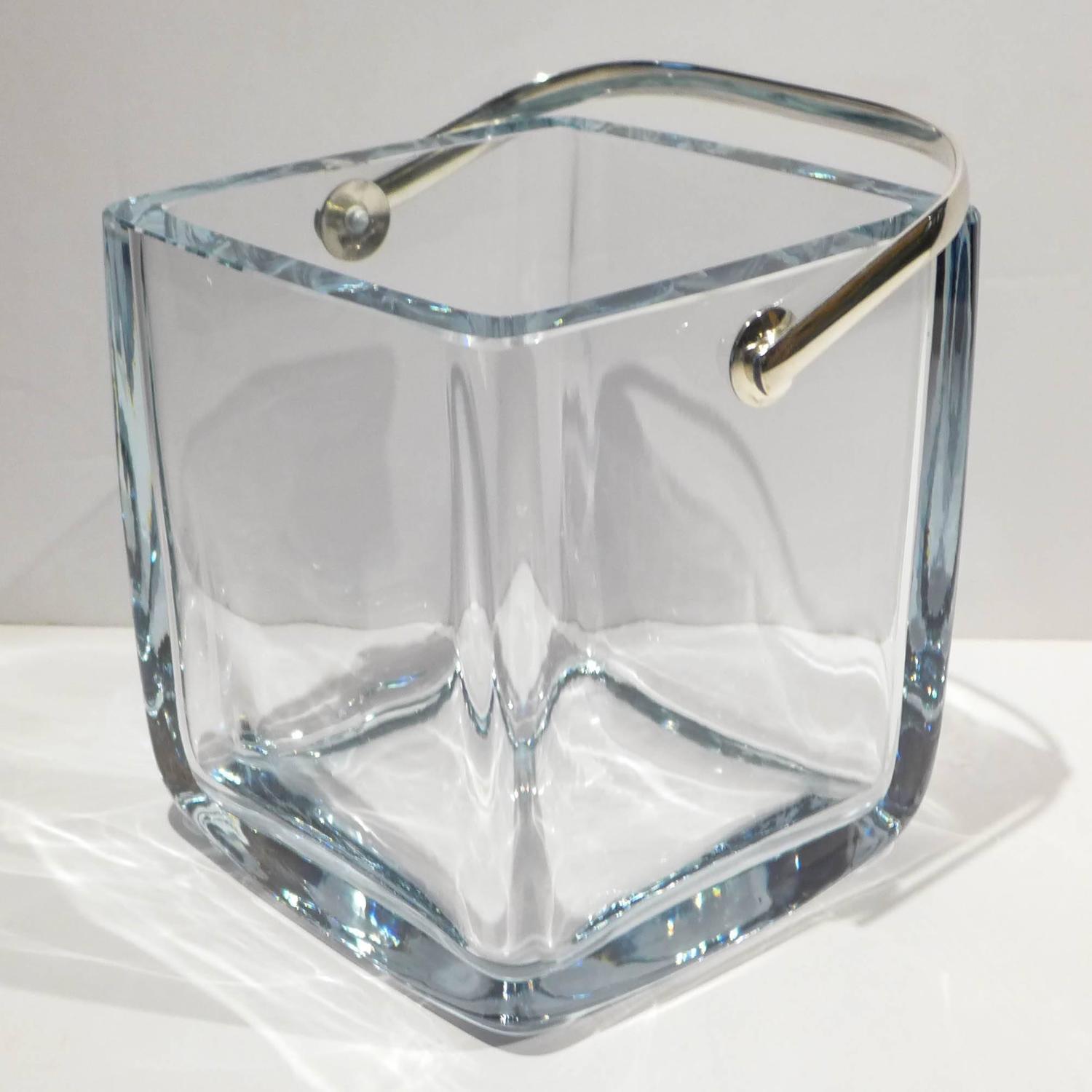 Cartier Crystal Ice Bucket at 1stdibs