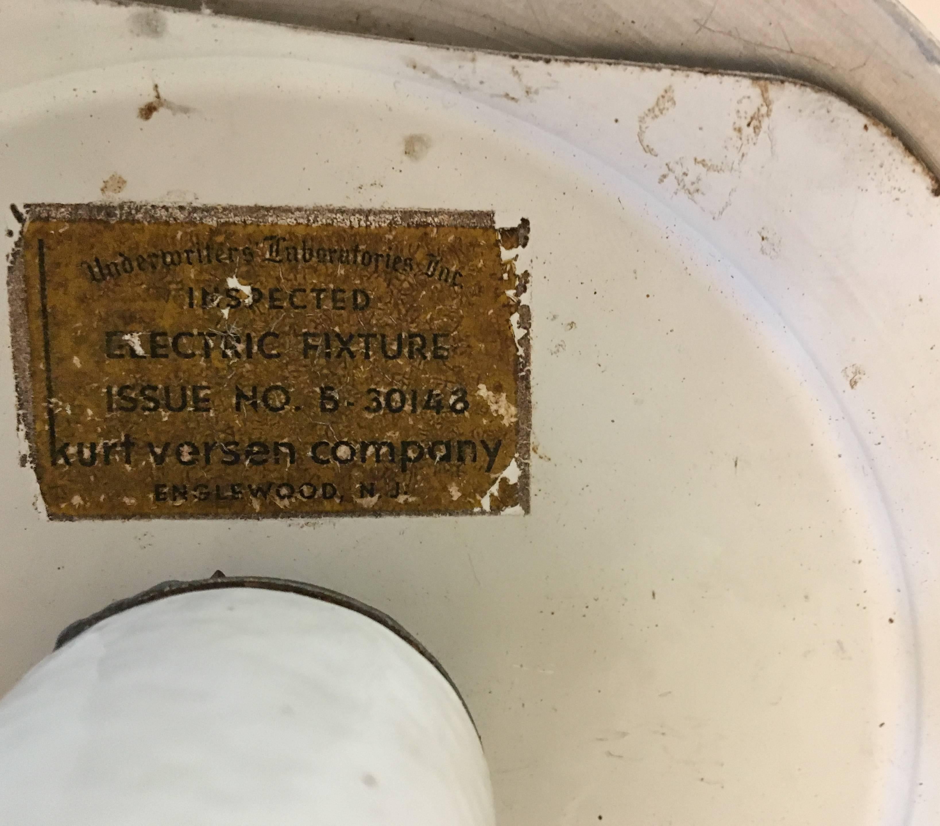 Early and Rare Kurt Versen Pendant Fixture at 1stDibs | kurt versen ...