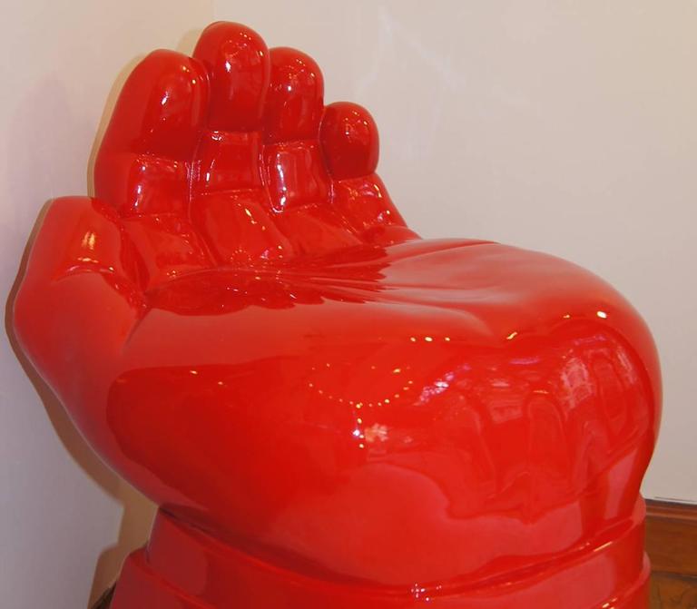 Set of Resin Cast Hand Chairs, Sold Individually For Sale at 1stDibs