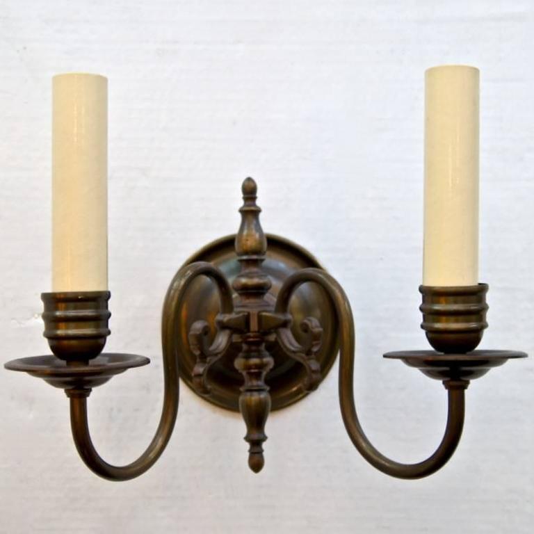 Dutch Bronze Sconces For Sale at 1stDibs
