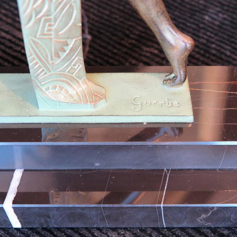 Art Deco Luminaire Sculpture by Raymonde Guerbe at 1stDibs | luminaire ...