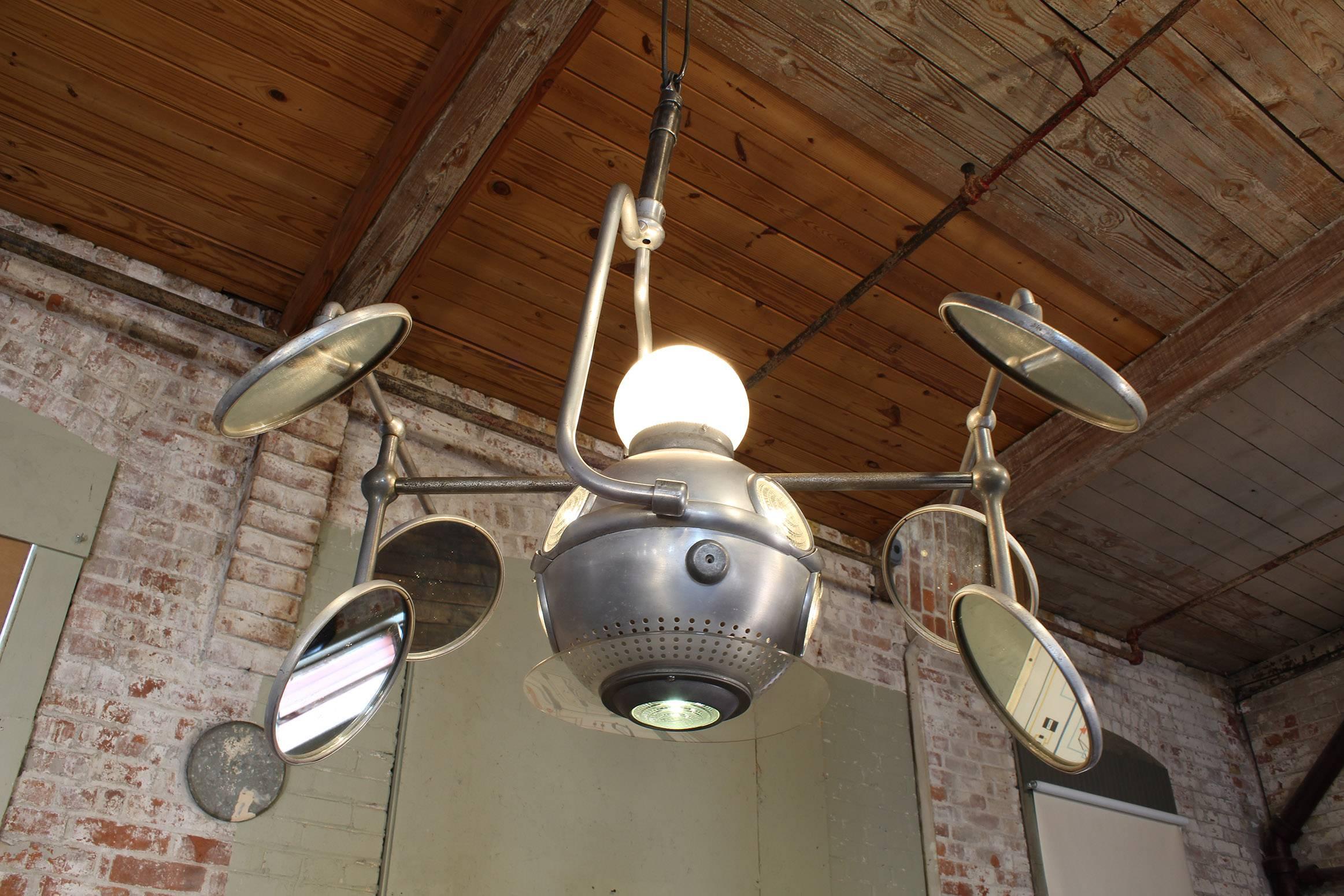 Authentic Vintage Industrial Operay Multibeam Operating Light at ...