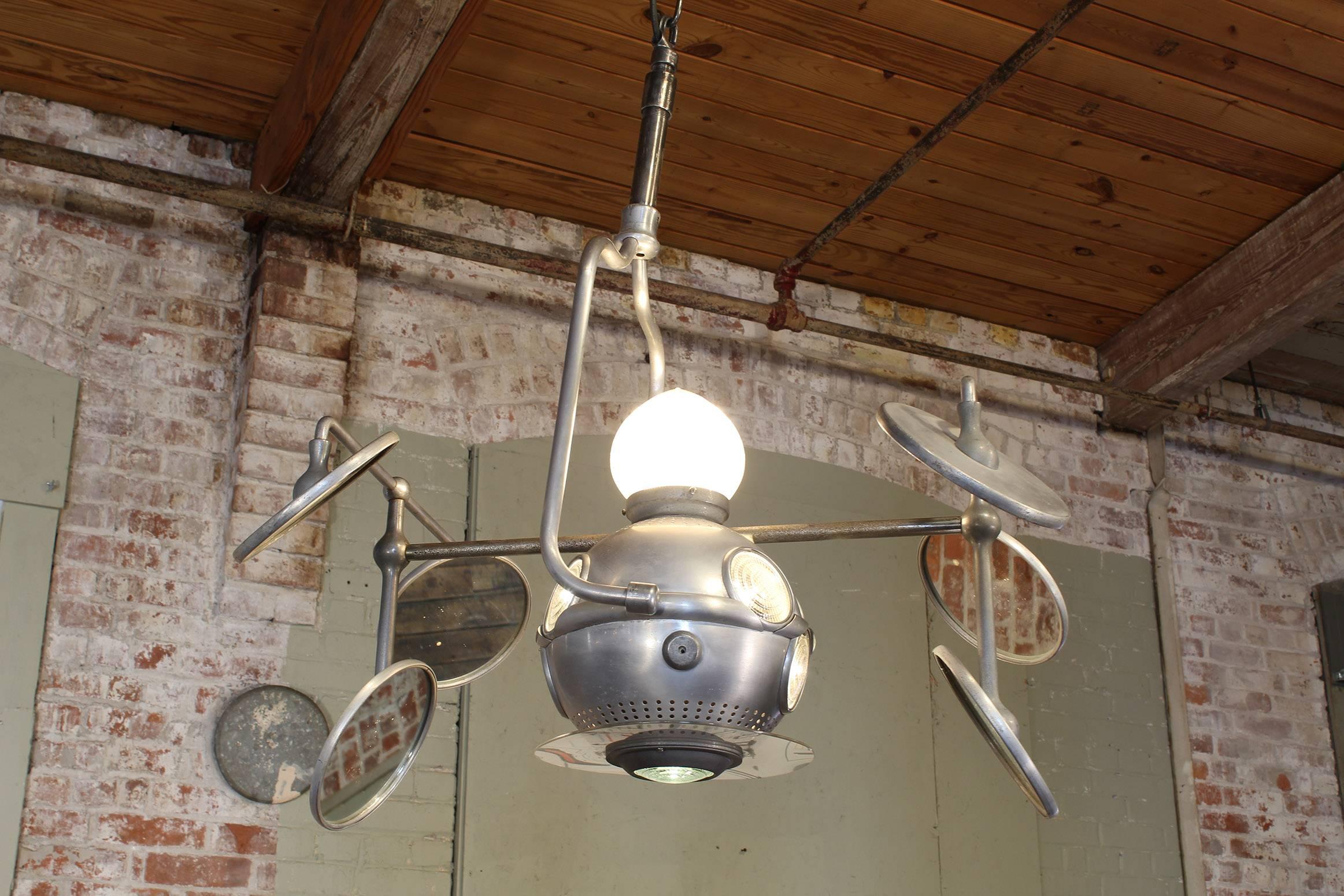 Authentic Vintage Industrial Operay Multibeam Operating Light at ...