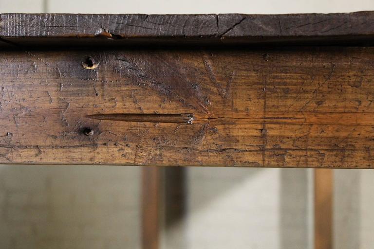 Farm Table - Reclaimed Wood Tobacco Sorting Dining Harvest Conference ...