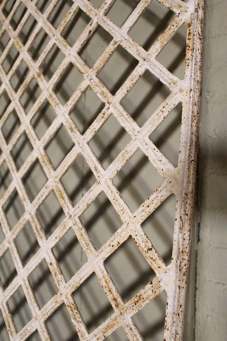 Antique Cast Iron Lattice Grates, Partitions, Screens, Gates ...